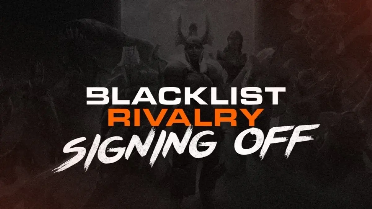 Blacklist Rivalry disbands Dota 2 roster, leaves Dota 2 esports scene | GosuGamers