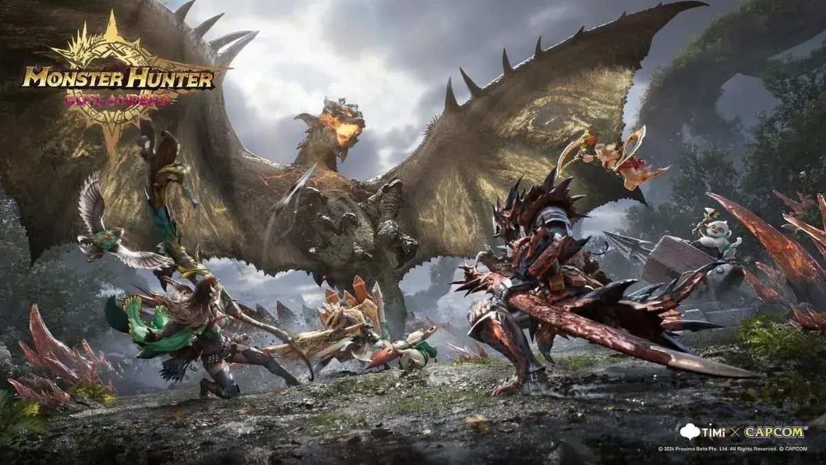 Tencent unveils open-world Monster Hunter Outlanders mobile game ...