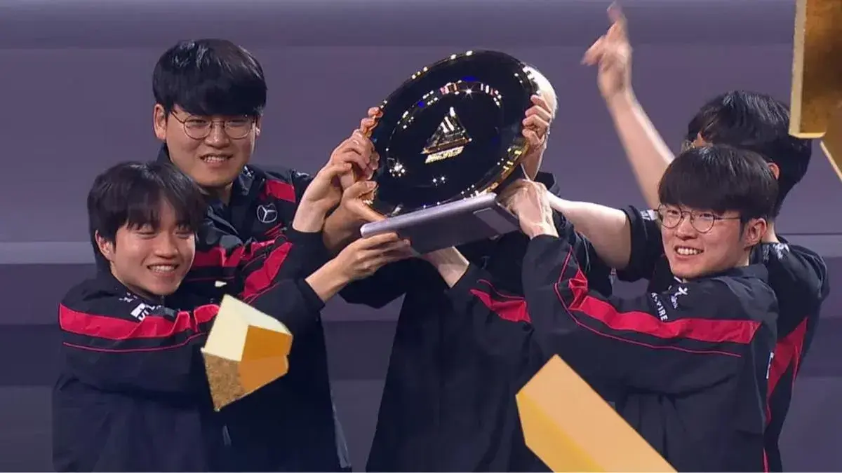 T1 crush Top Esports 3-1 to become the League of Legends Esports World ...