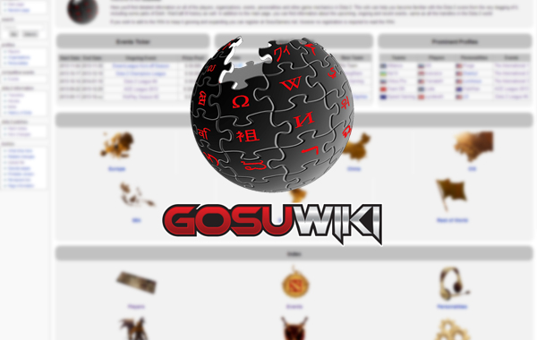 GosuWiki redesigned and opened to public | GosuGamers