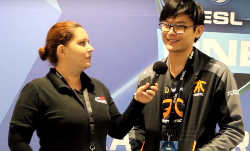 Fnatic.MidOne: "The plan is to win TI" | GosuGamers