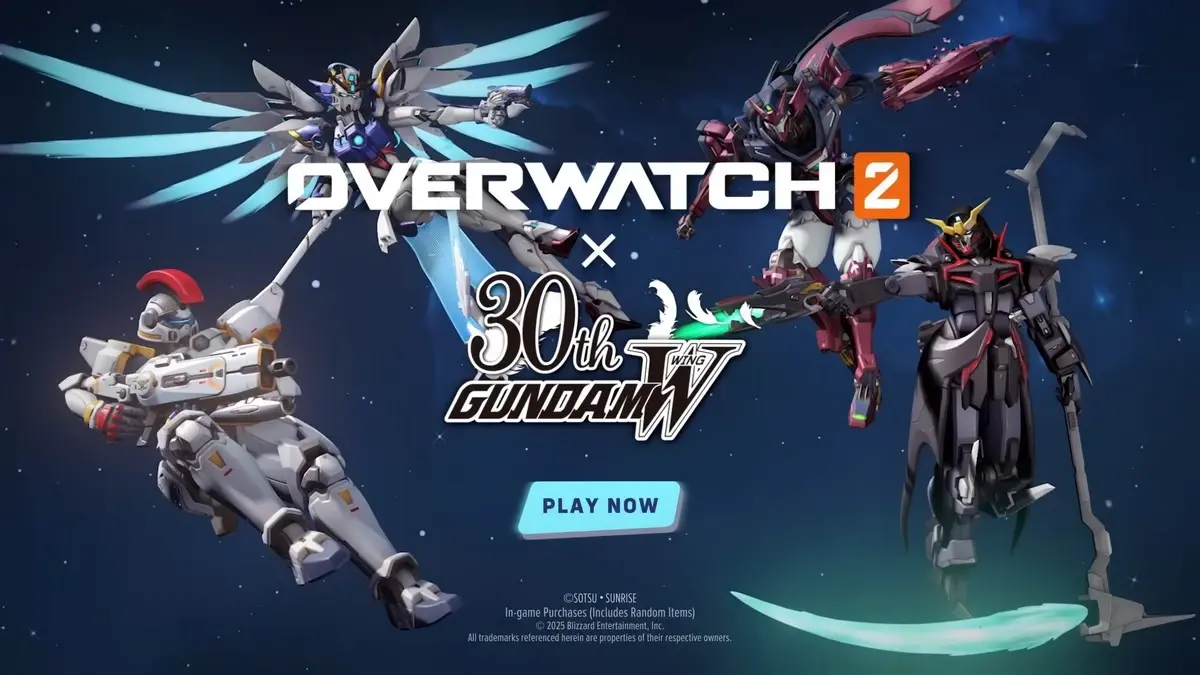 Overwatch 2 x Gundam Wing collaboration brings four skins to the game ...