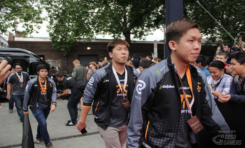 Fnatic top eight at TI6, eliminates Alliance | GosuGamers