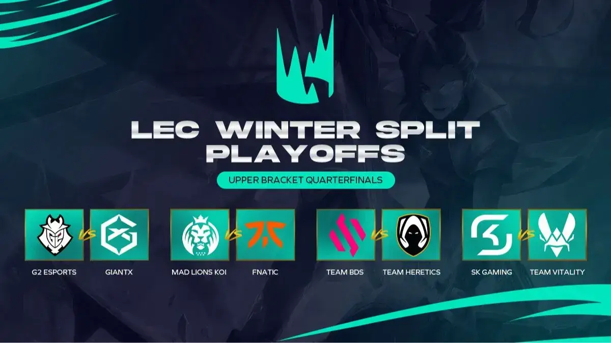The LEC Winter Split playoffs have been confirmed | GosuGamers