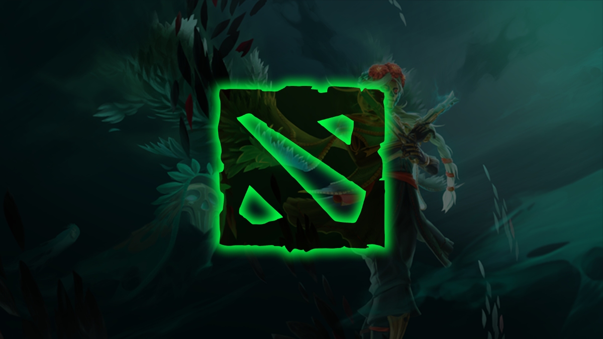 Dota 2 Logo Green