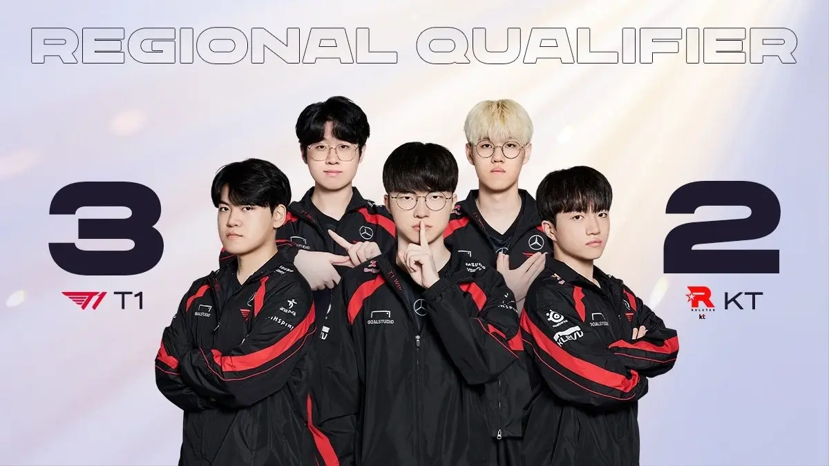 League of Legends: T1 clinch last Worlds 2024 spot with thrilling win over KT Rolster | GosuGamers