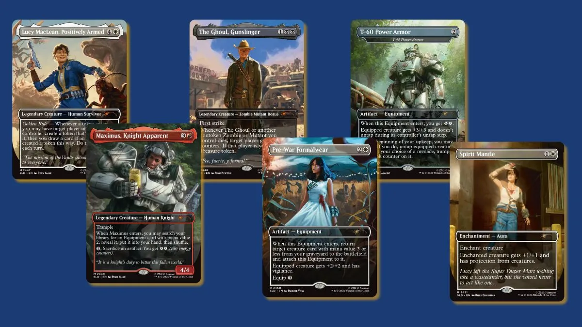 Magic The Gathering goes full wasteland with Fallout x Secret Lair Rad ...