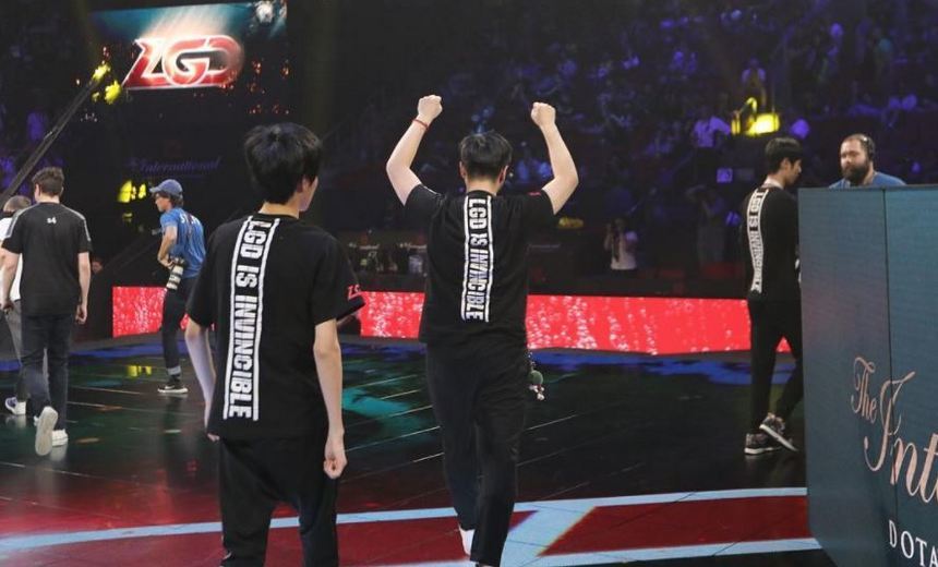 LGD Gaming are (still) invincible; Knock iG out of TI7 | GosuGamers