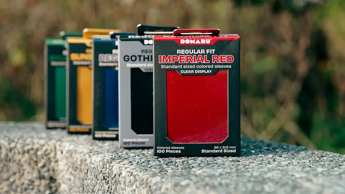 Card sleeves review: DOMARU Regular Fit is similar to Dragon Shield ...