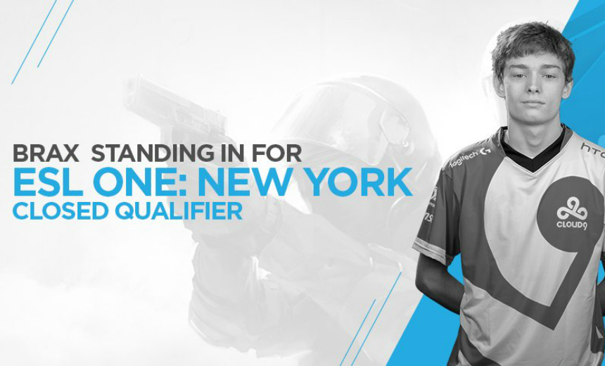 ESL One New York 2017 - Braxton 'swag' Pierce to stand-in for Cloud9 at ...