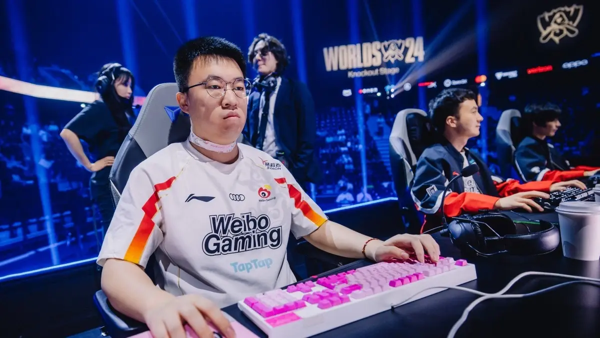 Weibo Gaming upset LNG Esports in LoL Worlds 2024 quarterfinals ...