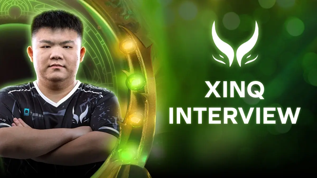 XinQ interview: "I never thought that I would be meeting Team Spirit in the lower bracket ...