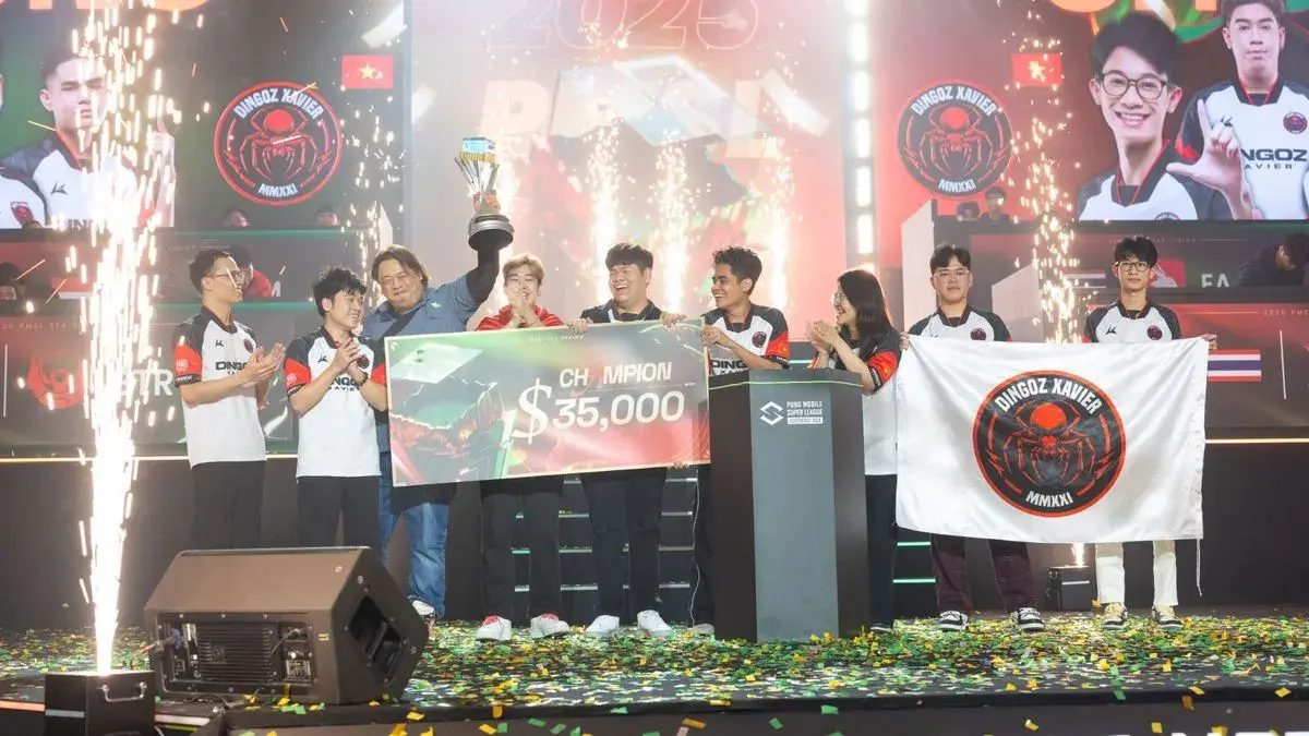 D'XAVIER win the PUBG Mobile Super League SEA Spring 2025 | GosuGamers
