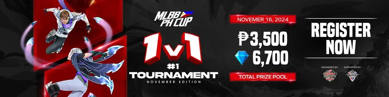 GCS MLBB 1v1# 1 Tournament Social Registration Guide For November 2024 ...