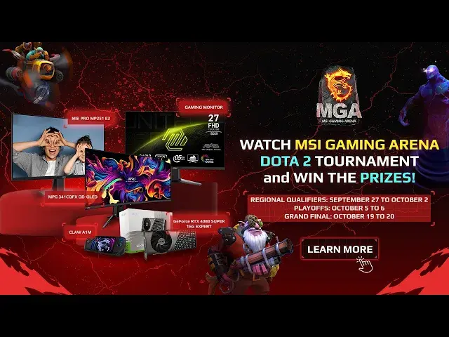 MSI Gaming Arena 2024 Dota 2 Coverage | GosuGamers